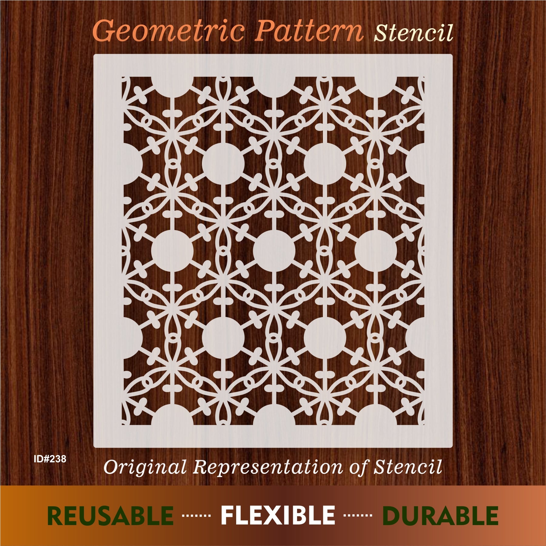 Geometric Pattern Stencil Painting Scrapbook Coloring Embossing Album – imartdecor.com