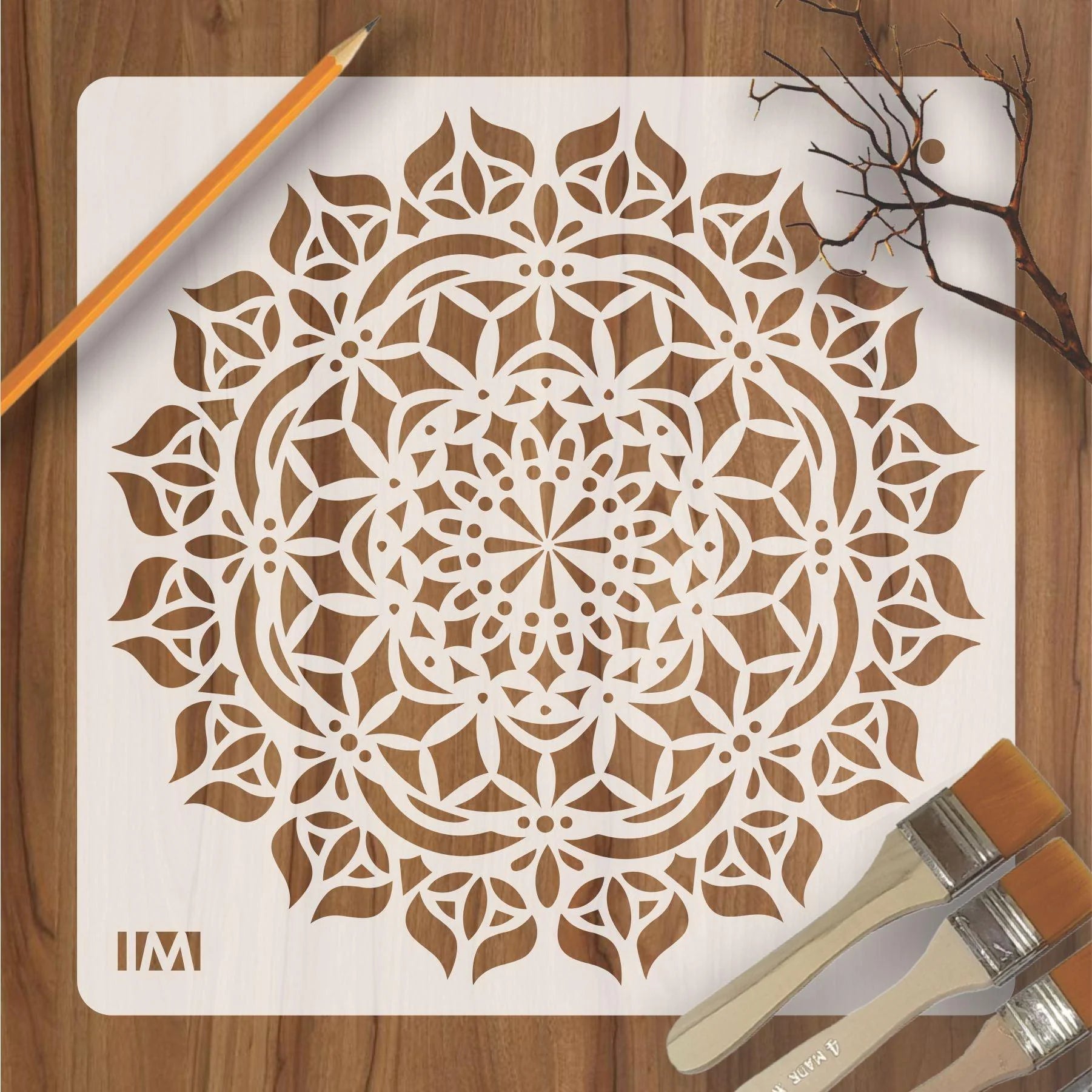 Mandala & Wall Stencils - Best-Selling Designs for Tattoos and Wall Art ...