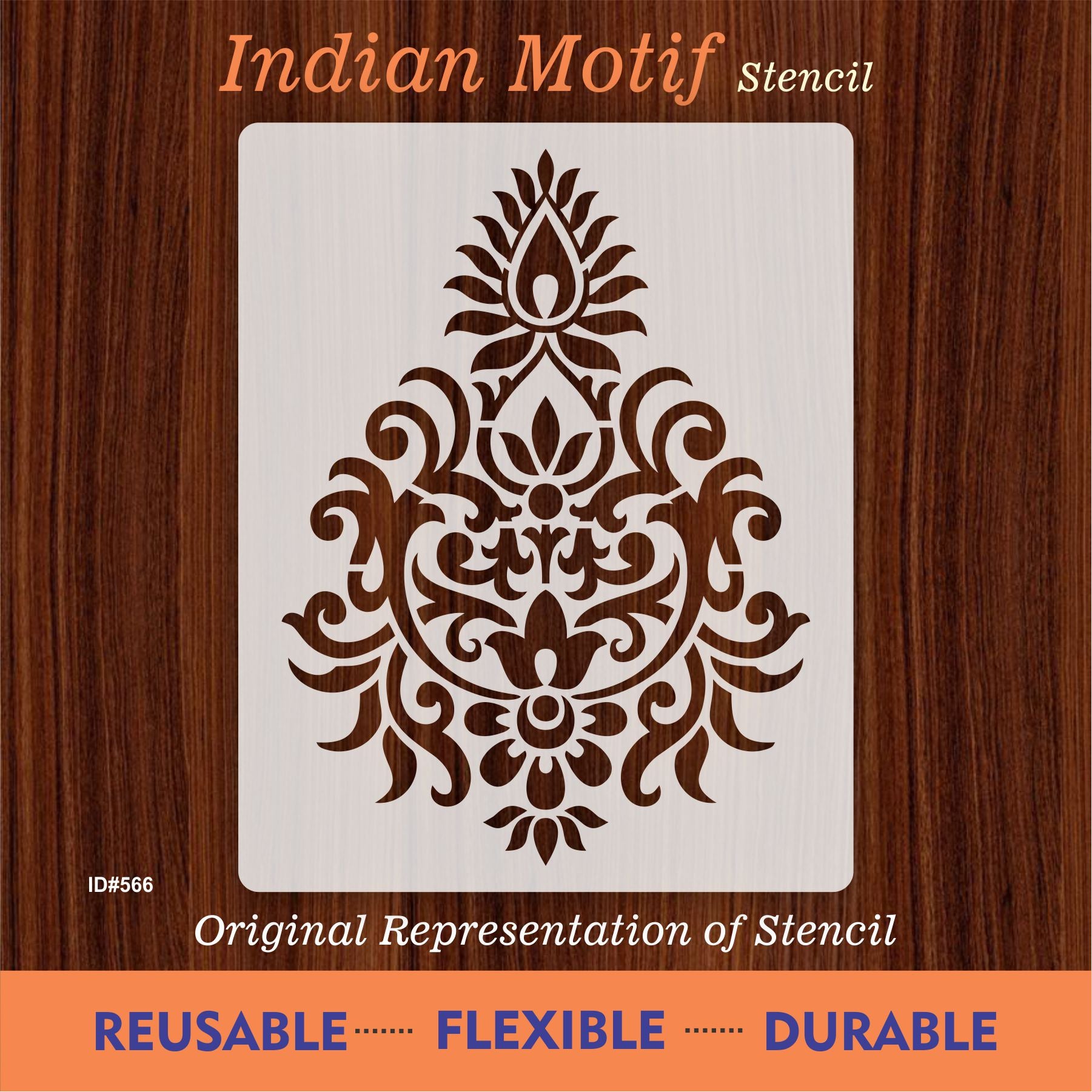 Indian Motif Stencil Wall Painting Scrapbooking Coloring Embossing Alb ...