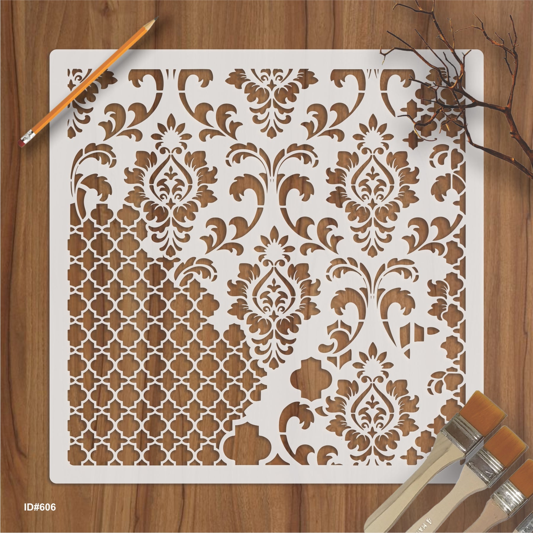 Cadence Universal Pattern Stencil Painting Scrapbook Coloring Embossin ...