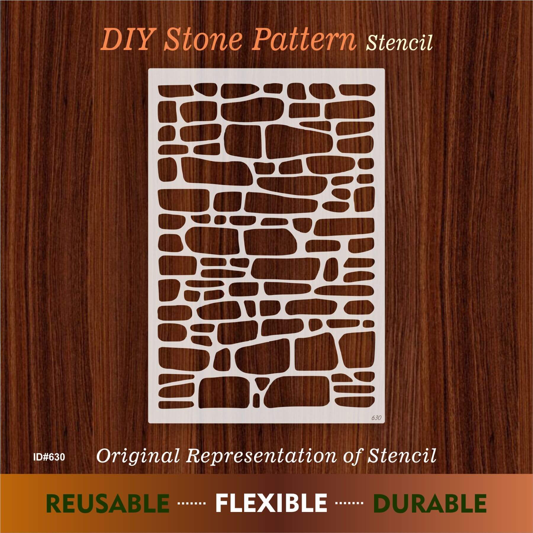 Diy Stone Stencil Painting Scrapbook Coloring Embossing Album Decor Te ...
