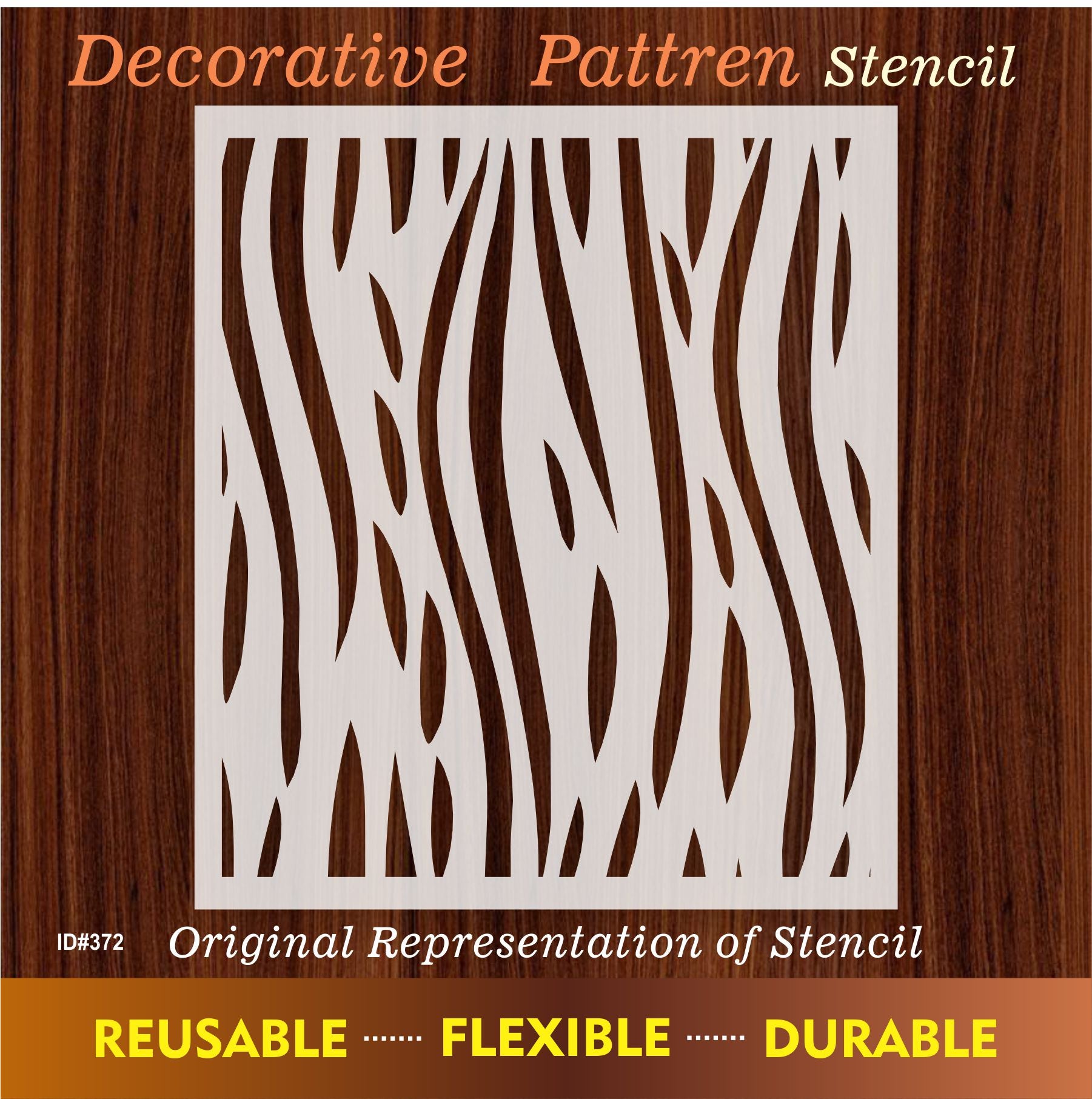 Decorative Line pattren Stencil Reusable Stencil For Canvas And Wall P ...