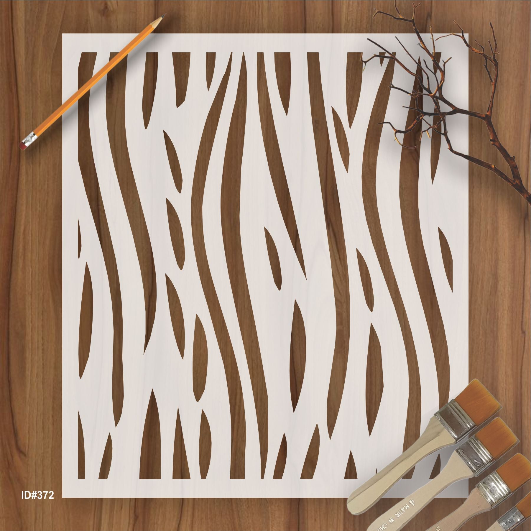 Decorative Line pattren Stencil Reusable Stencil For Canvas And Wall P ...