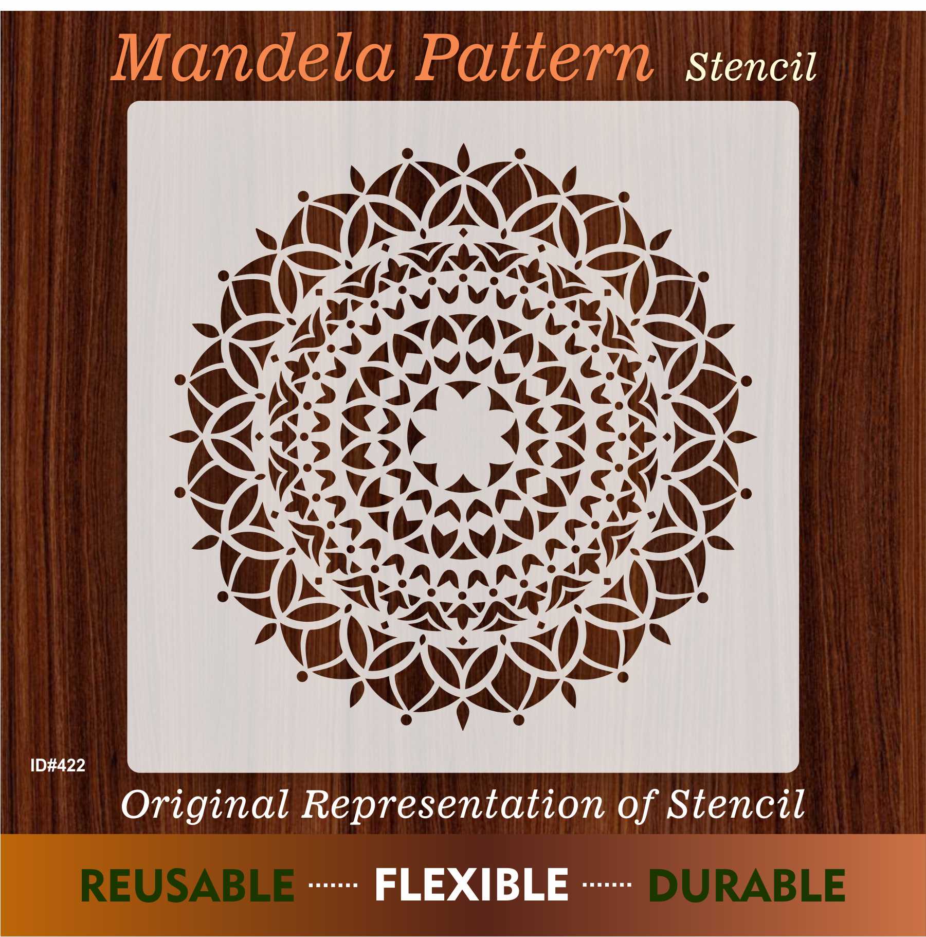 Pattern Mandela Design for Wall Decor , Canvas Background & living Roo ...